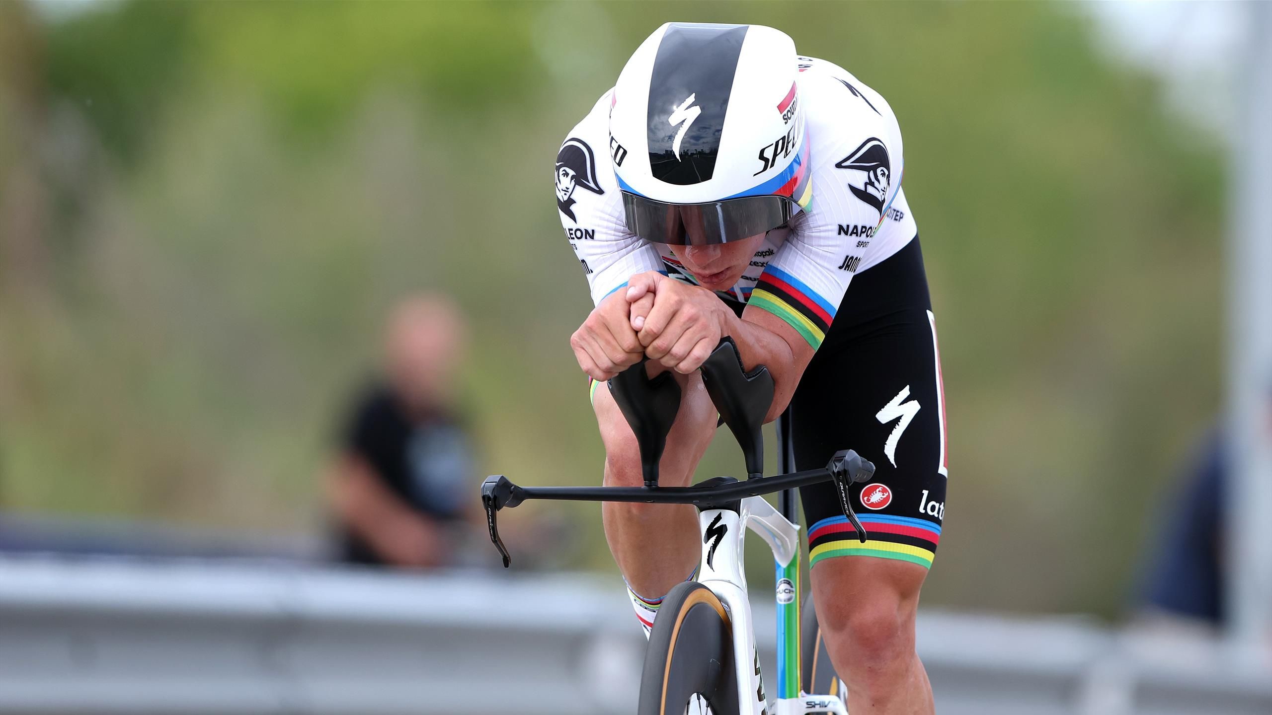 Remco Evenepoel rencontre un défi dans le chrono de la Vuelta 2021