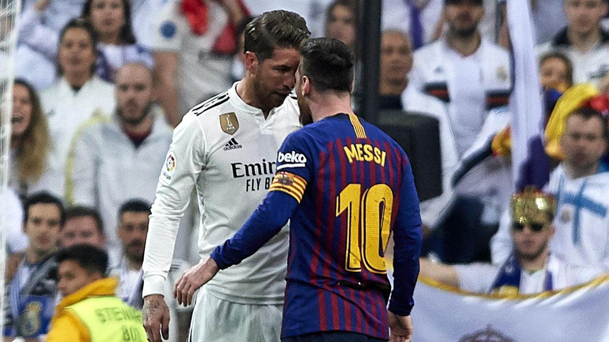 Attacke von Sergio Ramos gegen Lionel Messi im Clásico sorgt für Wirbel ...