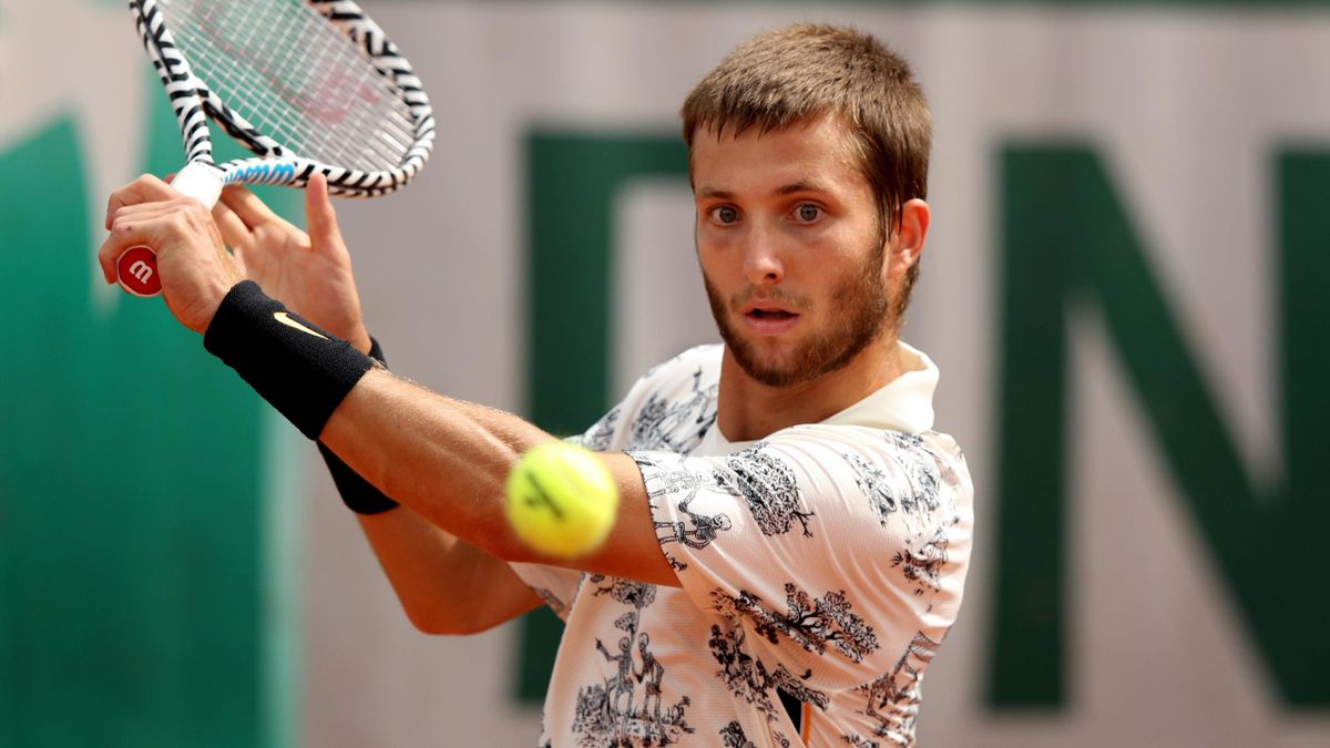 Corentin Moutet, qualifié sans fioriture - Roland-Garros 2019 - Tennis ...
