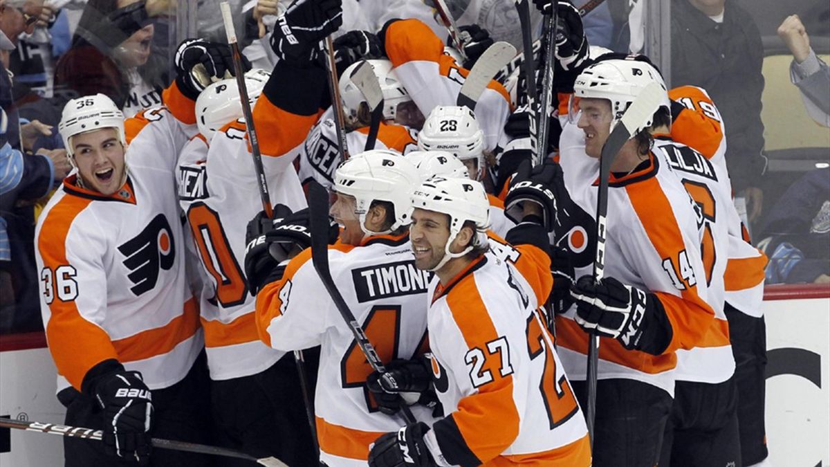 Flyers rally to beat Pens - Eurosport