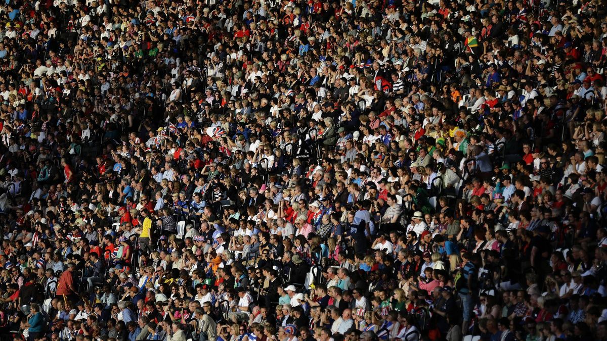 Olympic stadium crowd - Eurosport