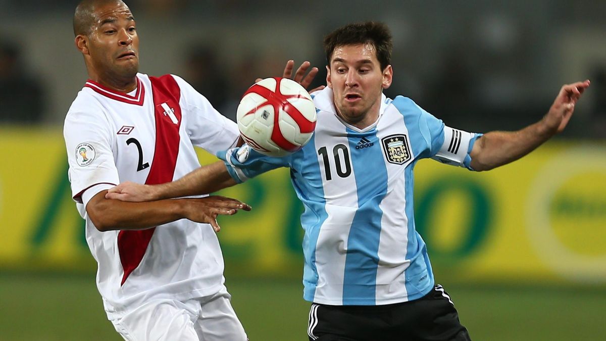 Messi, mal ante Perú - Eurosport