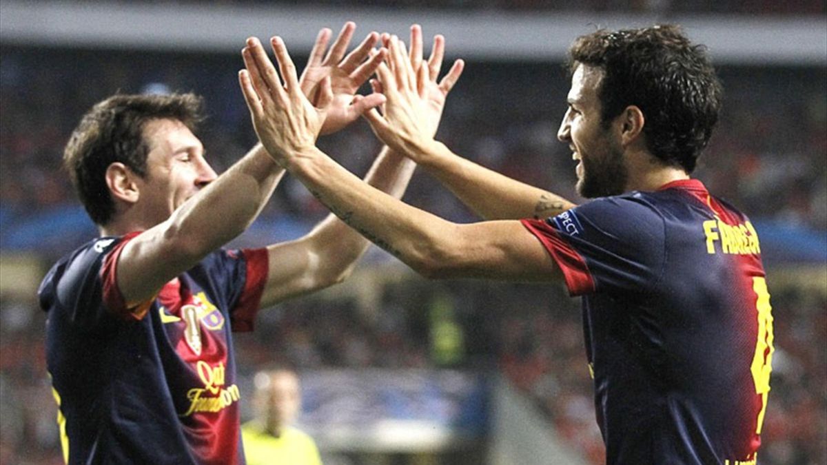 Russian obstacles no excuse for Barca, says Fabregas - Eurosport