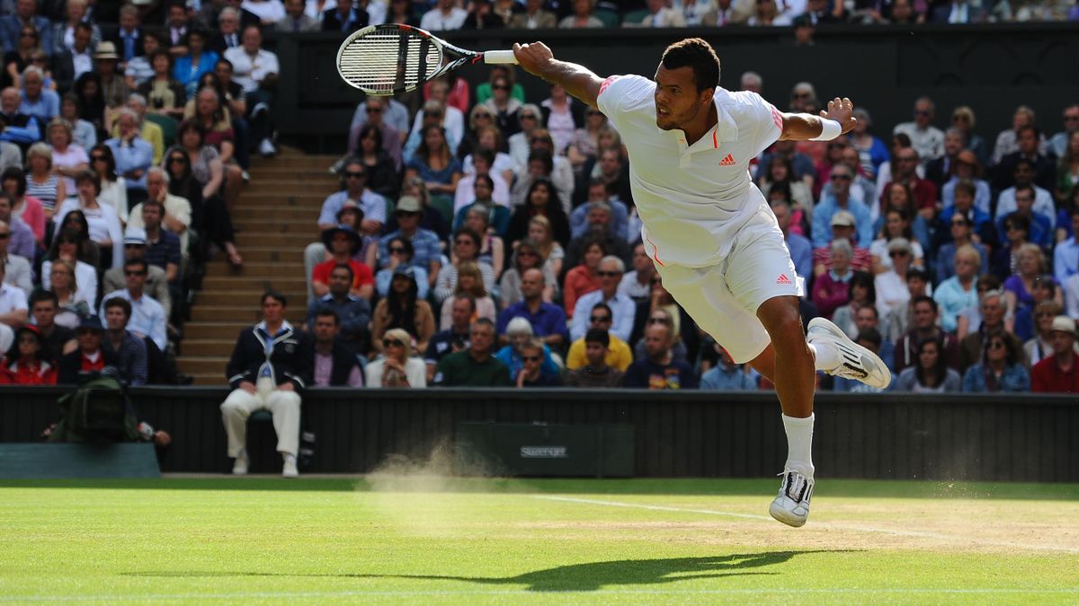 Wimbledon 2013 : Jo-Wilfried Tsonga gère son entrée en lice - Eurosport