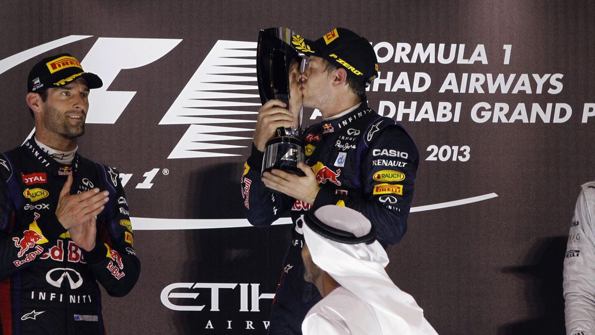 Vettel wins seventh race in a row at Yas Marina - Eurosport