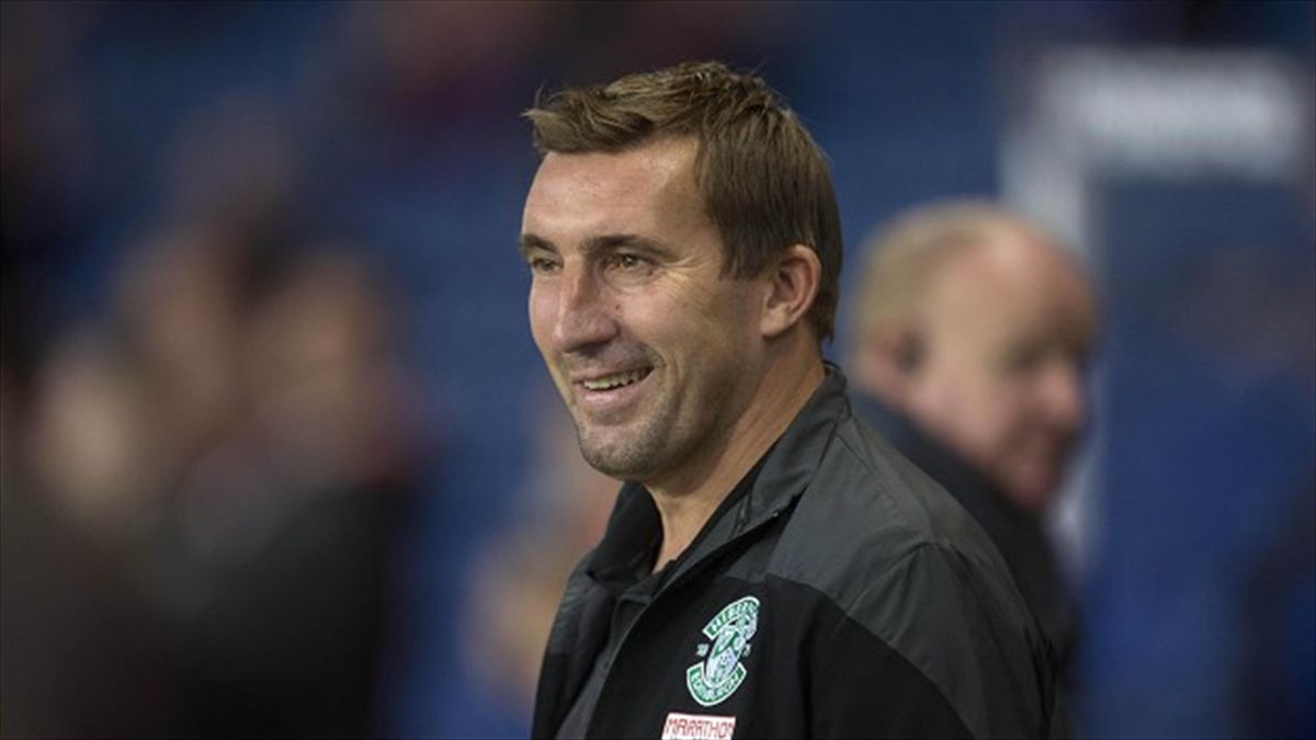 Alan Stubbs hails Hibernian bravery in Aberdeen upset - Eurosport