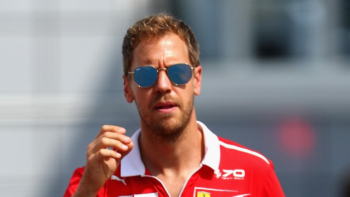 Sebastian Vettel (Ferrari) arrive en leader du Mondial à Monza, mais ...