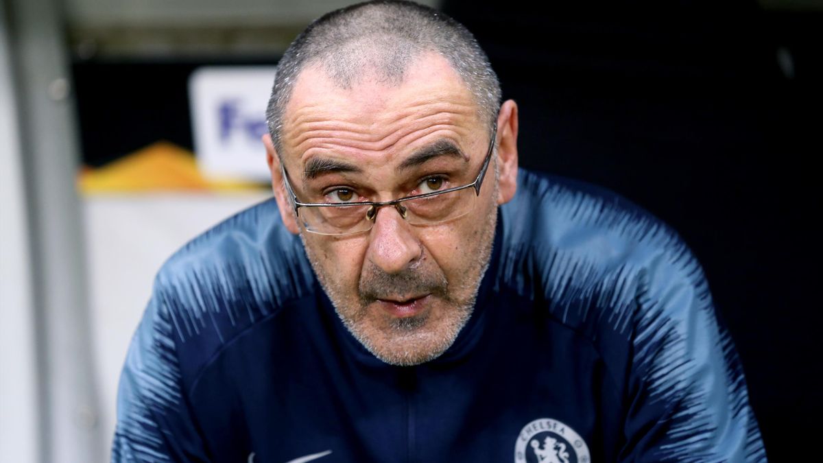 Sarri: "Juventus? Penso solo alla finale con l'Arsenal, poi parlerò con ...