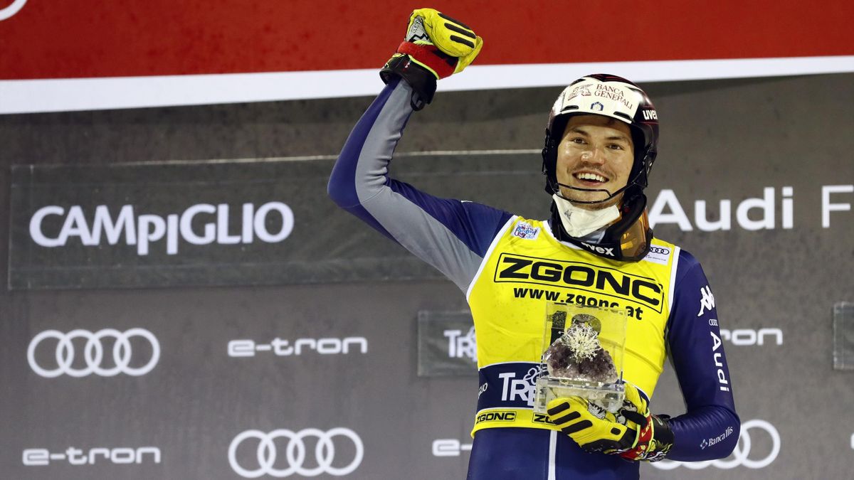 Sci alpino, Coppa del Mondo: Vinatzer terzo in slalom a Campiglio ...