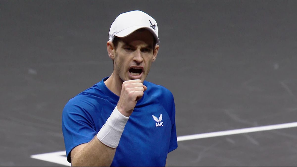 Laver Cup 2022 - Berrettini-Murray vs Auger-Aliassime-Sock 6-2 3-6 8-10: Team World accorcia ...