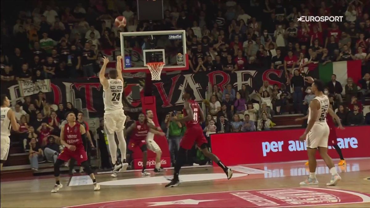 Basket, Serie A: Grazulis segna sulla sirena, Trento passa a Varese 94 ...