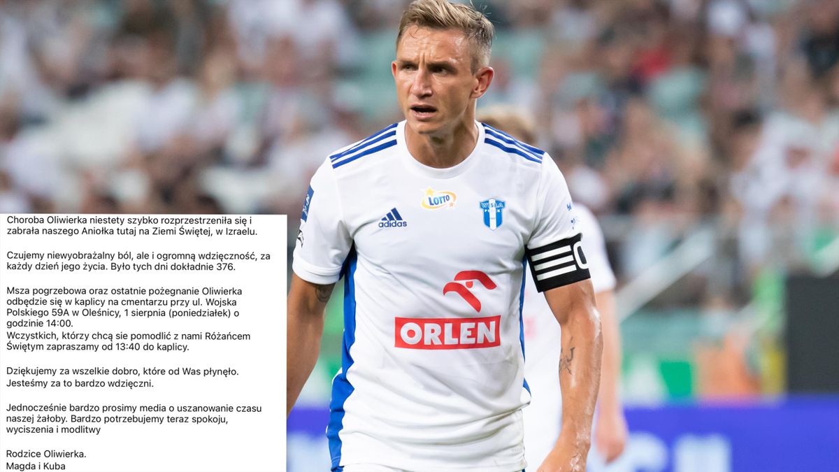 Oliwier Rzeźniczak nie żyje. Syn Jakuba Rzeźniczaka i Magdaleny Stępień ...