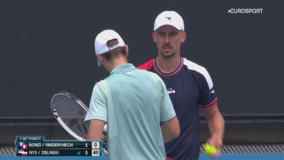 ATP Masters 1000 Rzym 2023. Jan Zieliński/Hugo Nys - Maxime Cressy ...