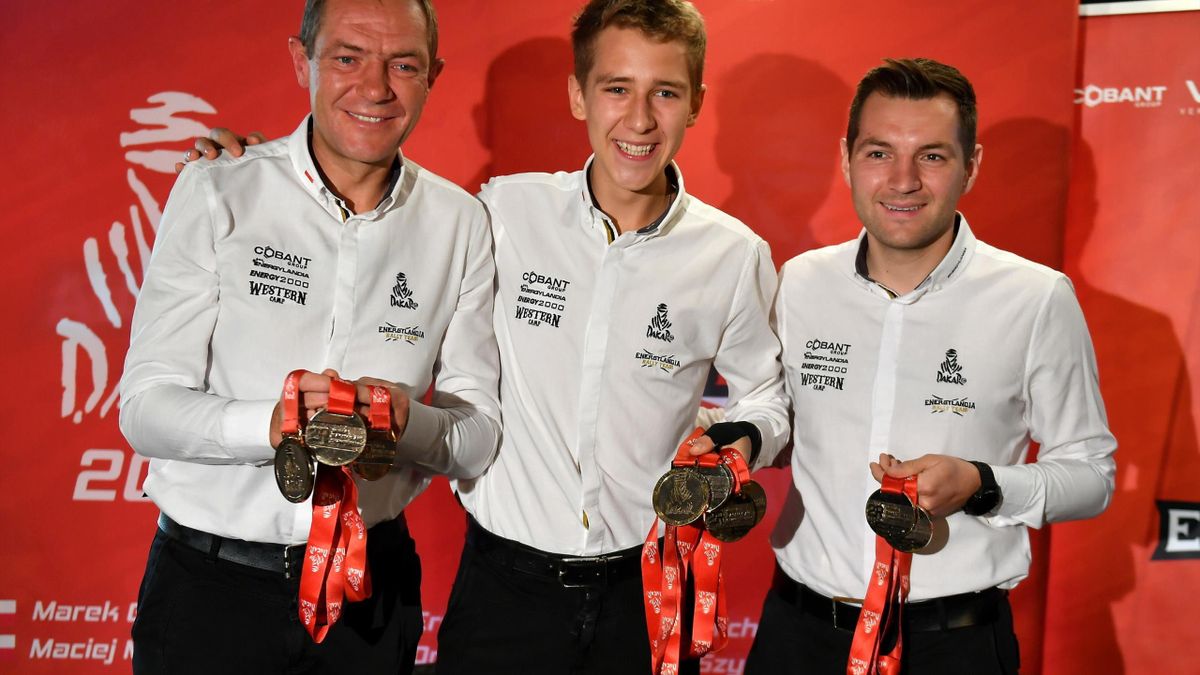 Eryk Goczał po zwycięstwie w Rajdzie Dakar. Co powiedział? Rajd Dakar 2023 - Eurosport