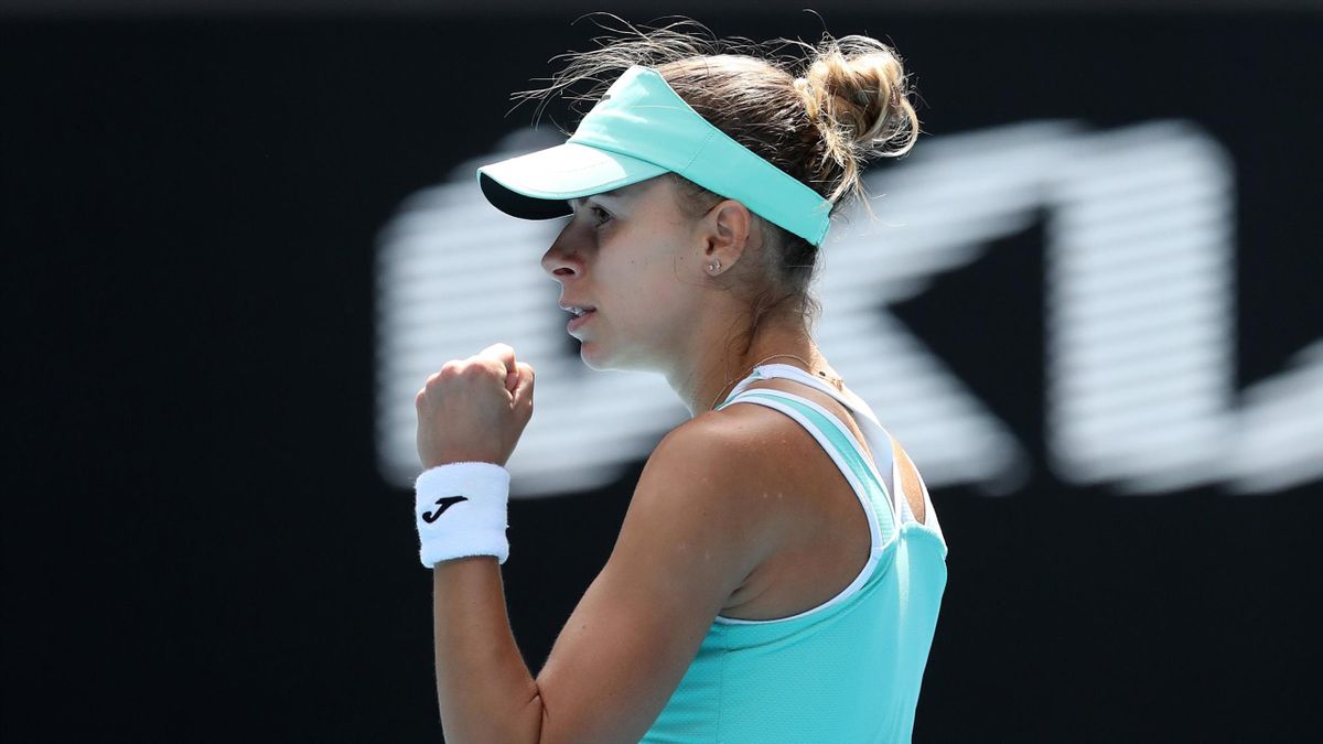 Magda Linette - Jekatierina Aleksandrowa w 3. rundzie Australian Open ...