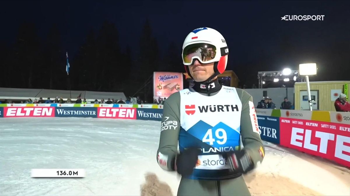 Mistrzostwa świata Planica 2023. Kamil Stoch ze świetnym skokiem w ...