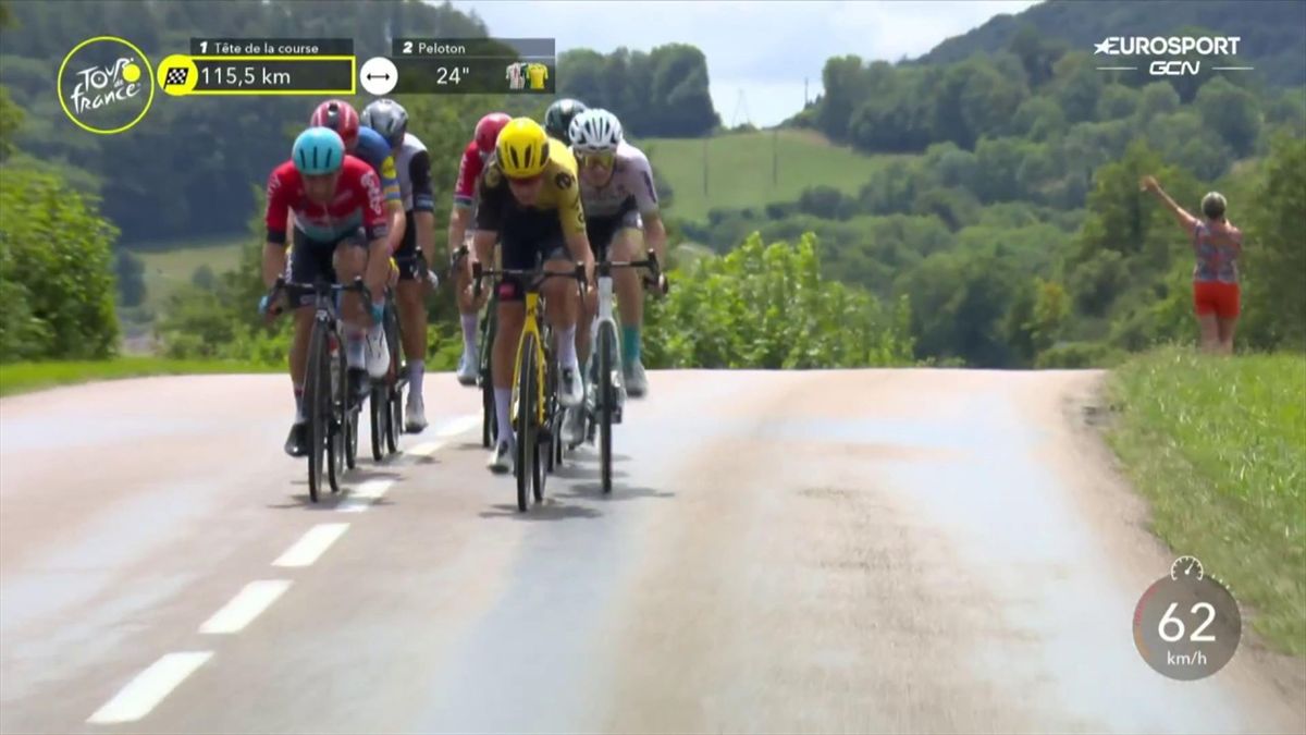 Tour de France - Matej Mohoric vince la diciannovesima tappa su Asgreen ...