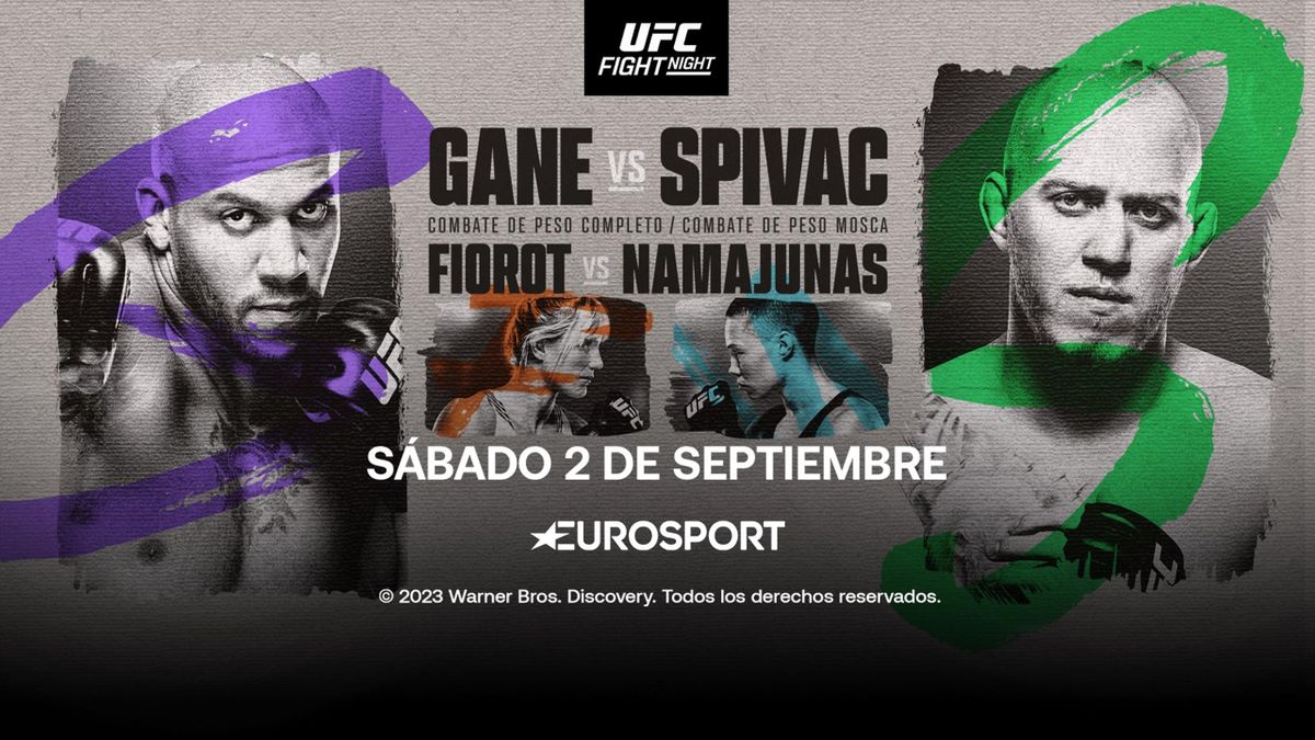 UFC Fight Night París | Revive el Gane vs Spivac y Fiorot vs Namajunas ...