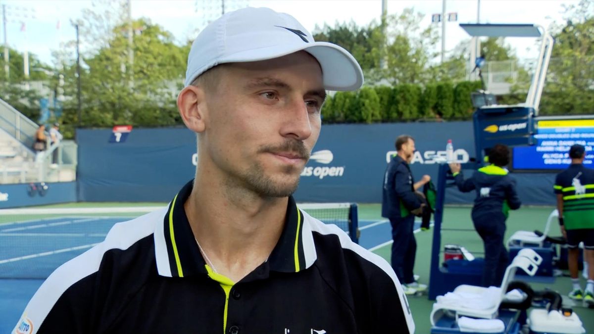 Napsuł krwi Djokoviciowi, Polakowi nie dał rady - Eurosport