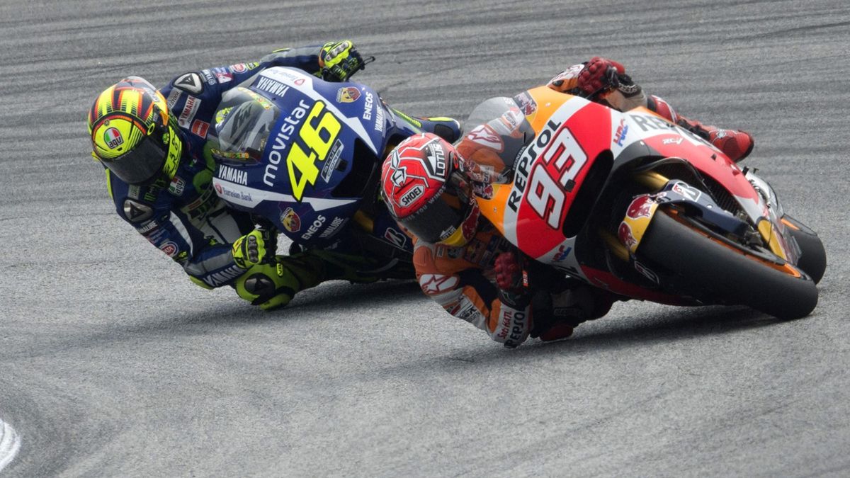 Duras declaraciones en un podcast de Valentino Rossi sobre Marc Marquez ...