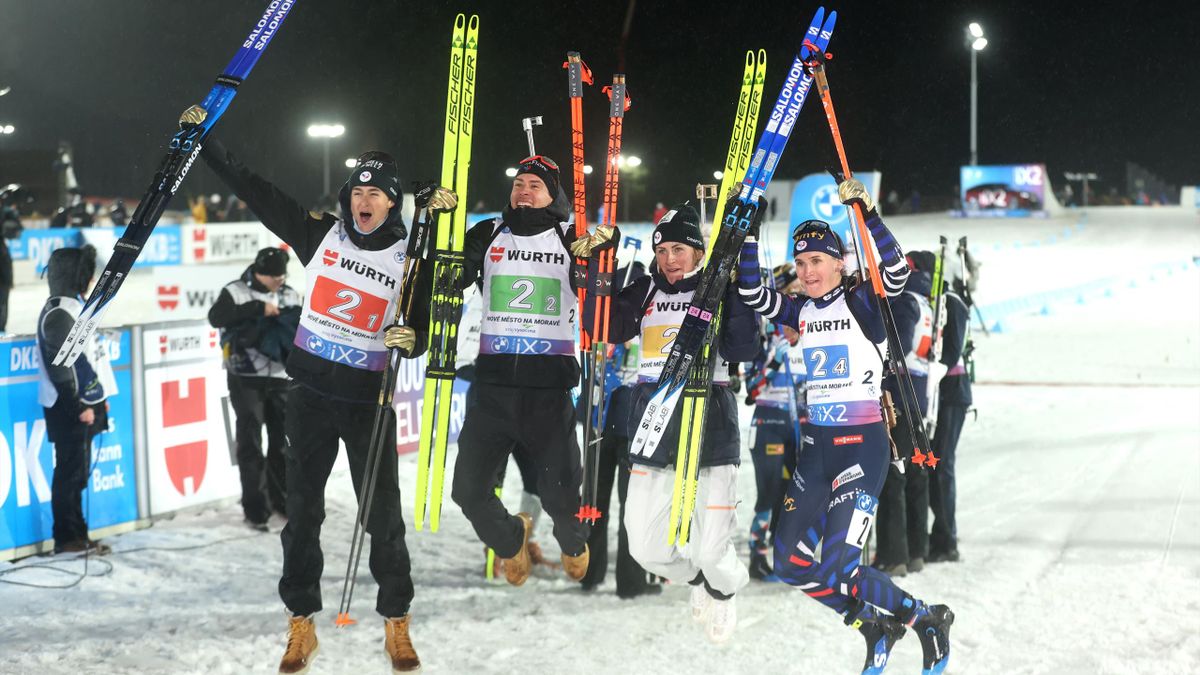 Nove Mesto 2024 | Franse dames heersen op sprint - Simon, Braisaz en ...