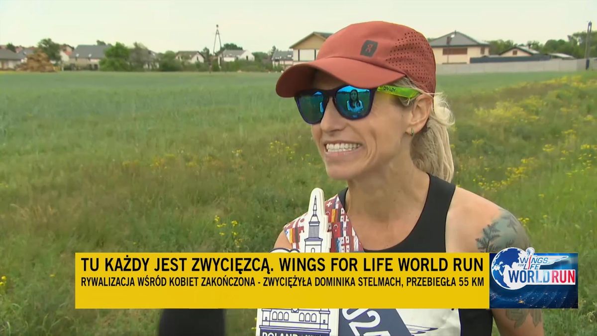 Wings for Life: Dominika Stelmach triumfuje wśórd kobiet - Eurosport