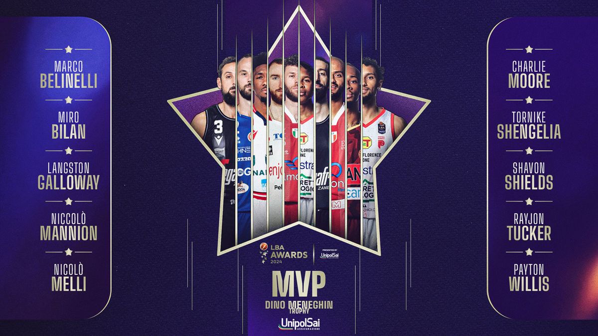 LBA Awards: chi vincerà l'MVP e gli altri premi di fine stagione? Le ...