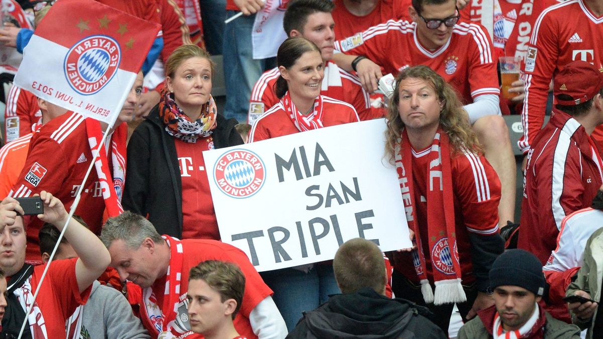 Kein Tag wie jeder andere: Der FC Bayern München holt 2013 mit ...