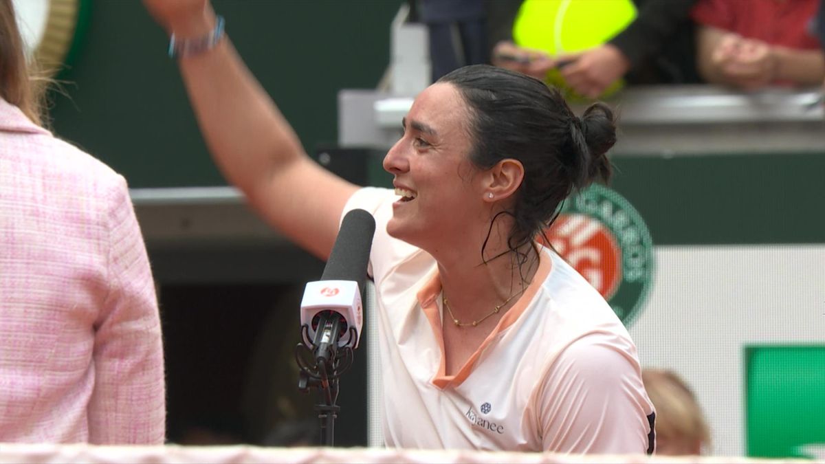 Jabeur boos dat er in het tennis, en dus ook in Parijs op Roland Garros ...