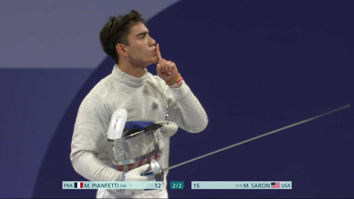 Luigi Samele nella storia! Bronzo nella sciabola individuale, è il 1 ...