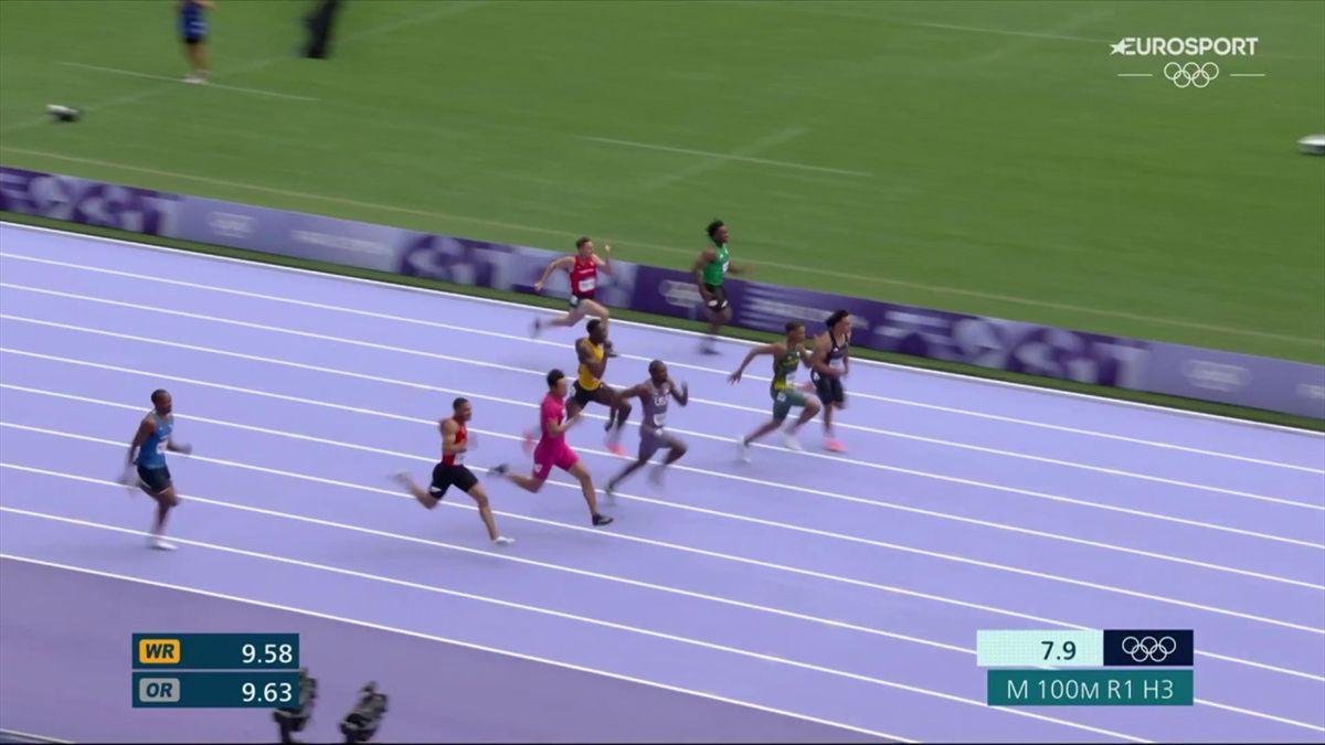 Paris 2024 | Noah Lyles is koning van de sprint - Wint 100 meter met miniem verschil - Eurosport