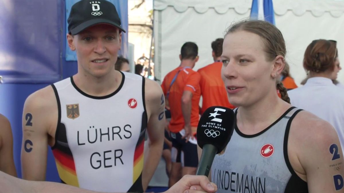 Olympia 2024: Deutschland gewinnt Triathlon-Goldmedaille in Mixed ...