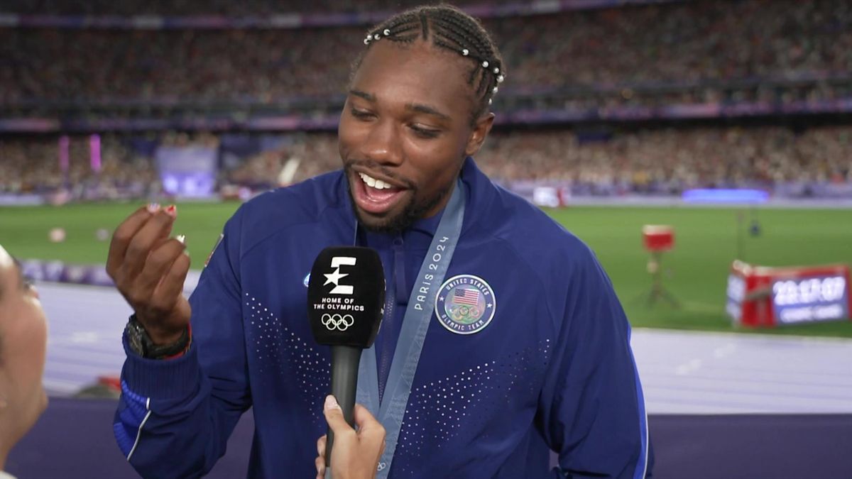 Noah Lyles ha battuto Kishane Thompson e Marcell Jacobs nei 100 metri ...