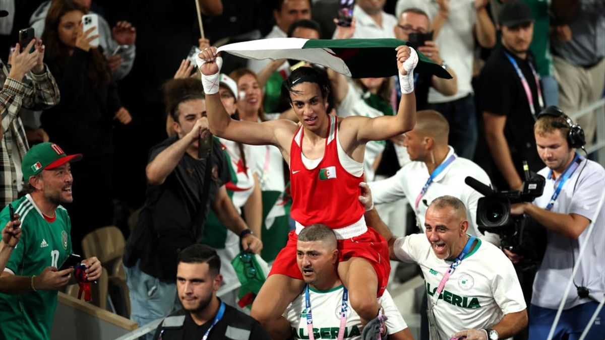 Boxe: l'Algérienne Imane Khelif championne olympique des -66 kg - Eurosport