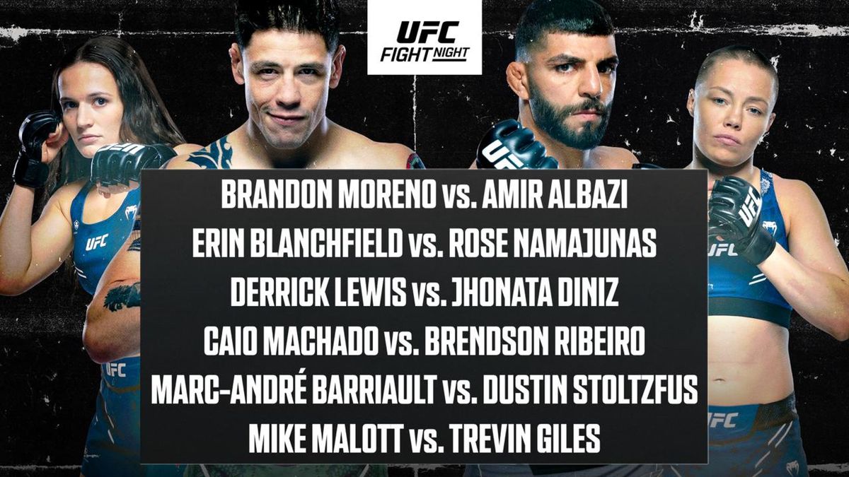UFC Edmonton | Hoe laat en waar kijk je live naar UFC Edmonton: Moreno ...