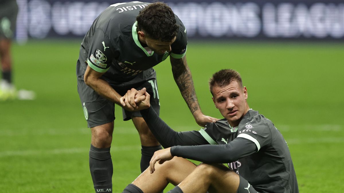 Liga Mistrzów 2024/2025. Francesco Camarda pechowcem meczu AC Milan ...