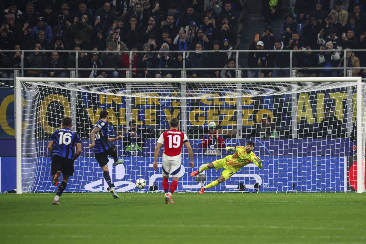 Inter-Arsenal 1-0: Calhanoglu segna su rigore, Bisseck e Dumfries ...