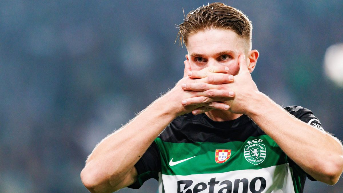 Viktor Gyokeres imponuje skutecznością. Jest najlepszym strzelcem ligi ...