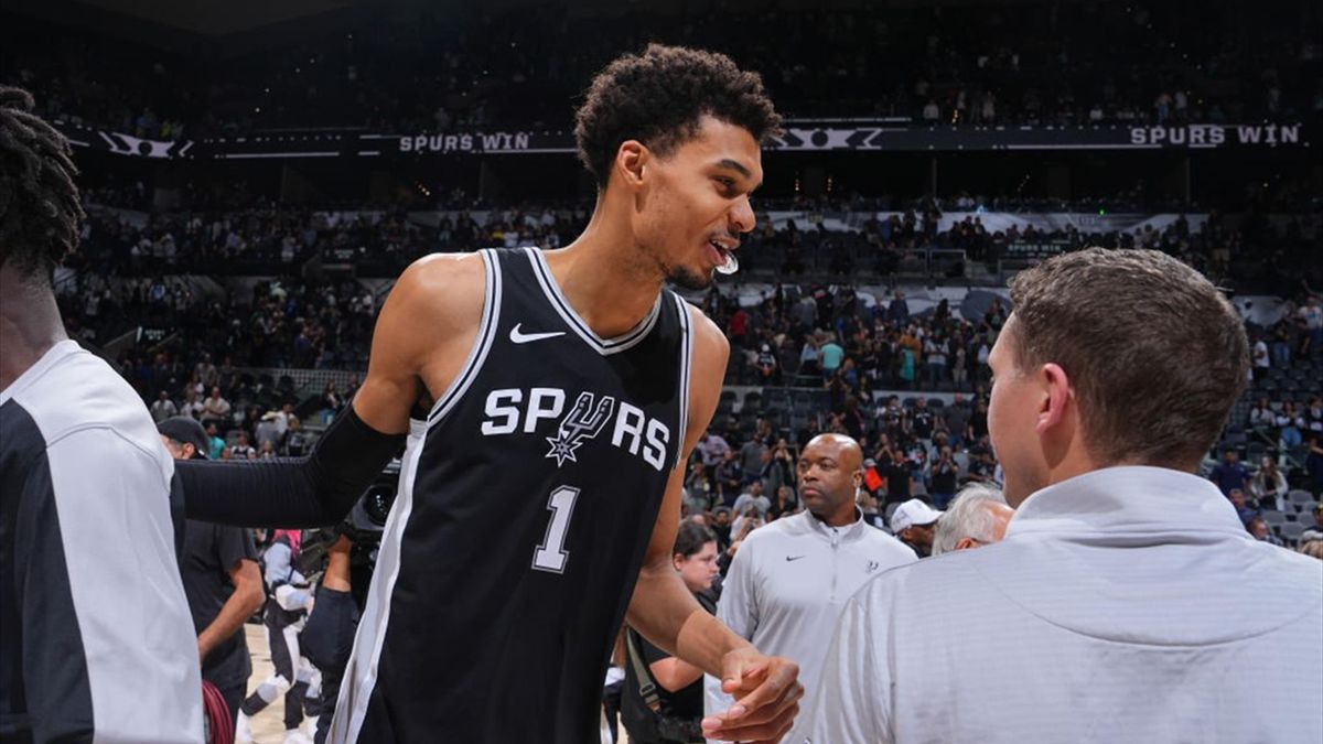 📊 Victor Wembanyama (San Antonio Spurs) en avance sur Stephen Curry ...