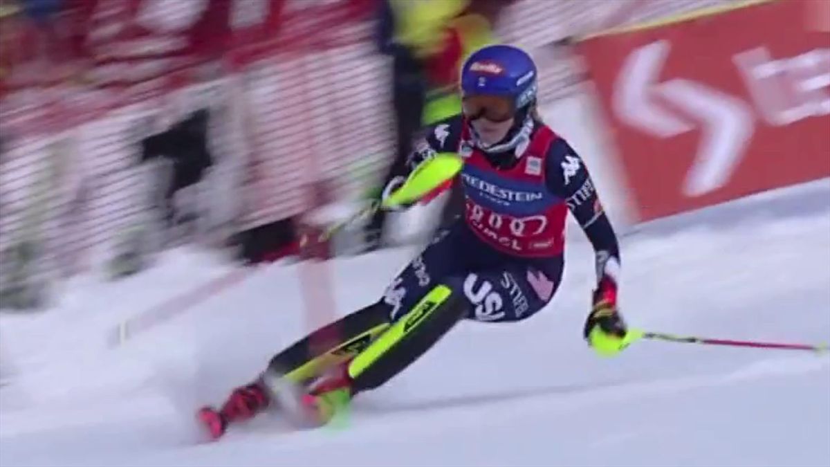 Rebensburg reagiert auf Shiffrin-Sturz beim Riesenslalom in Killington ...