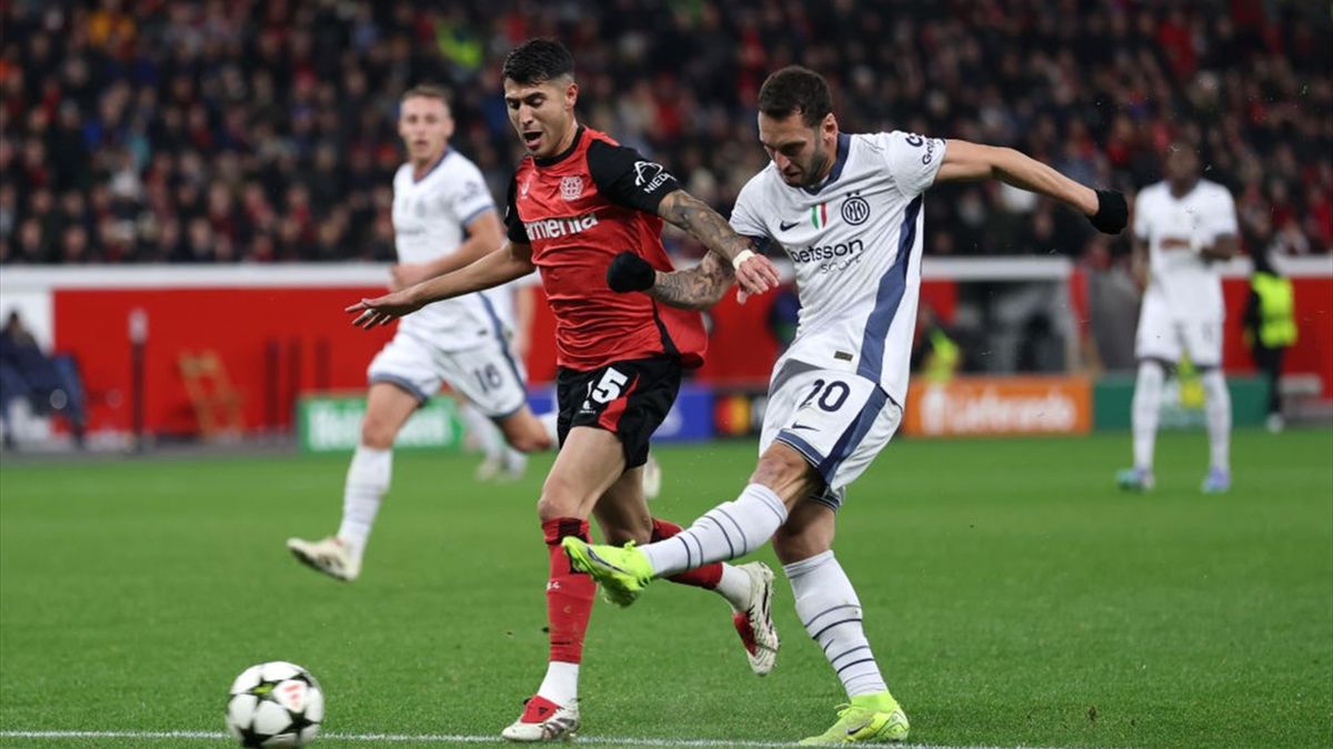 Bayer Leverkusen-Inter 1-0: gol di Mukiele al 90'. Prima sconfitta e ...