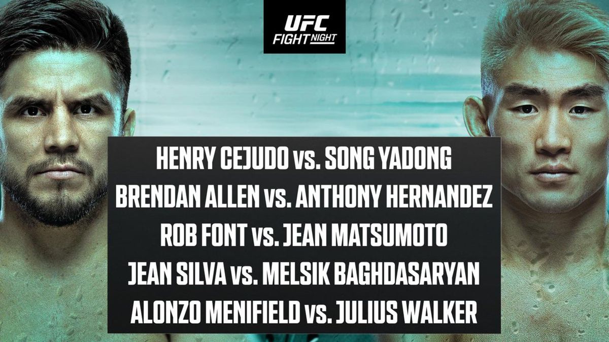 Hoe laat en waar kijk je live naar UFC Seattle: Cejudo vs. Song ...
