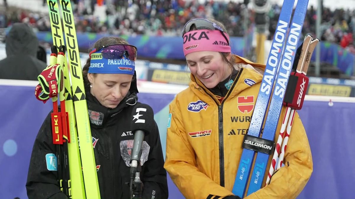 Nordische Ski-WM: Teamsprint Frauen: Norwegen geht leer aus und landet hinter Deutschland ...