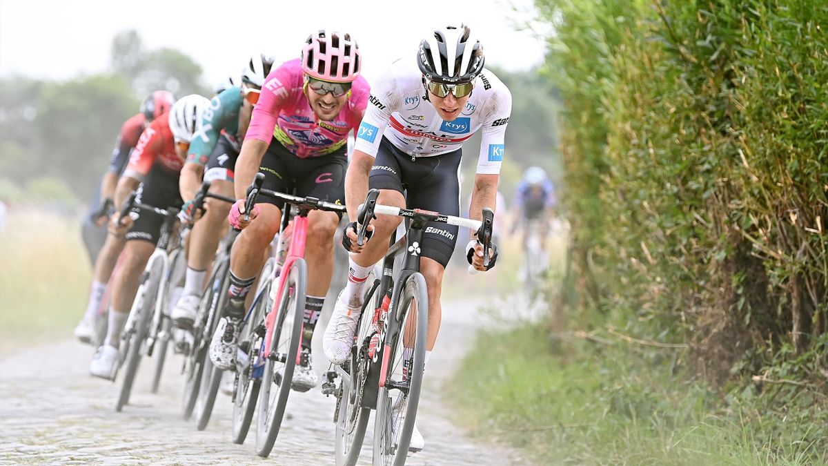 Tadej Pogacar peut-il remporter Paris-Roubaix pour sa première participation et battre Van der ...