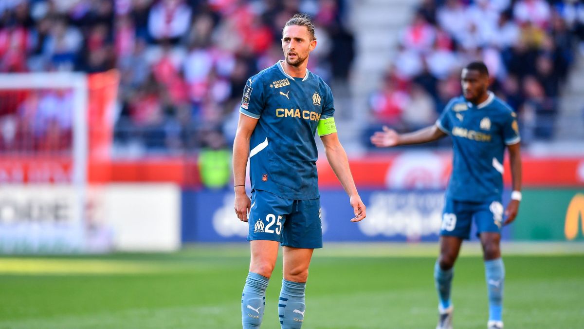 Ligue 1 – L'OM léthargique à Reims (1-3) : Adrien Rabiot s'emporte ...