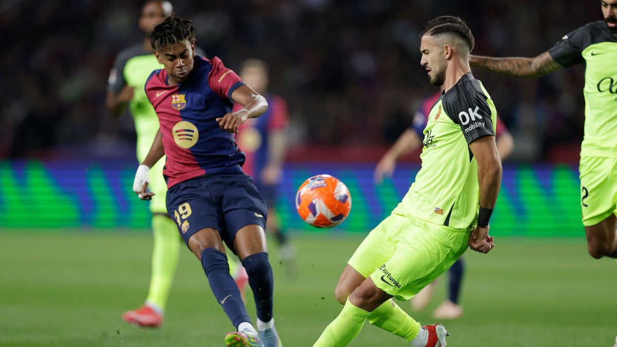 Barcellona-Maiorca 1-0: senza Lewandowski, basta Dani Olmo. Blaugrana ...