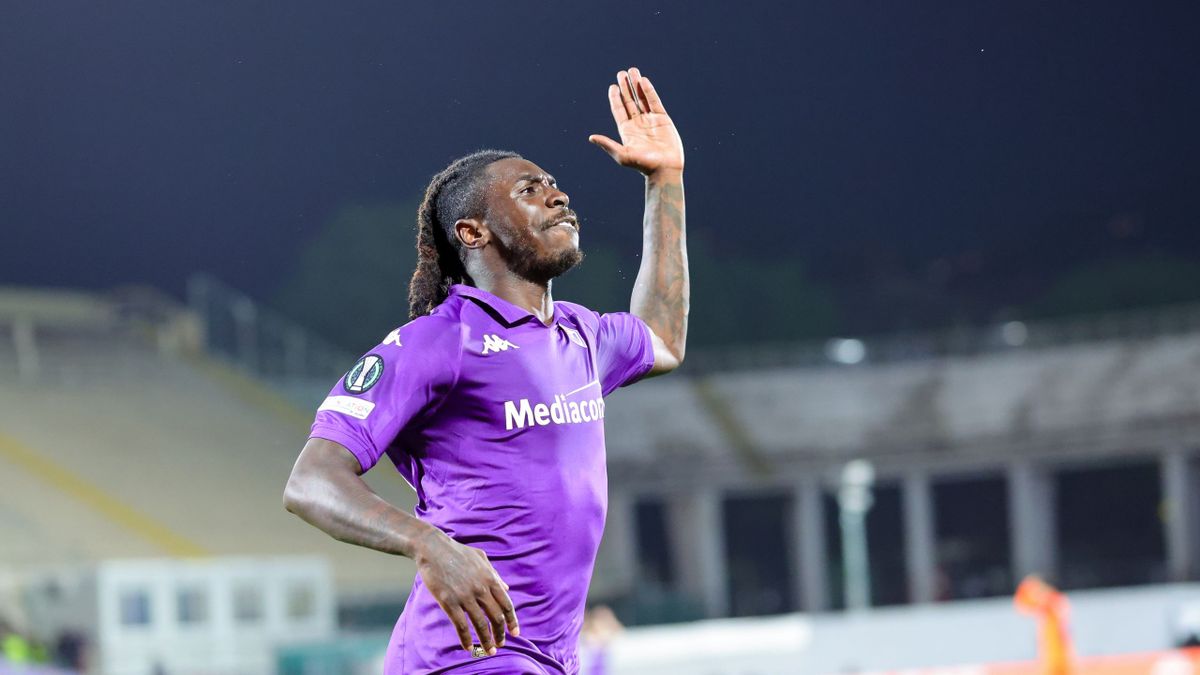 Fiorentina, Moise Kean medita l'addio: il Manchester United resta ...
