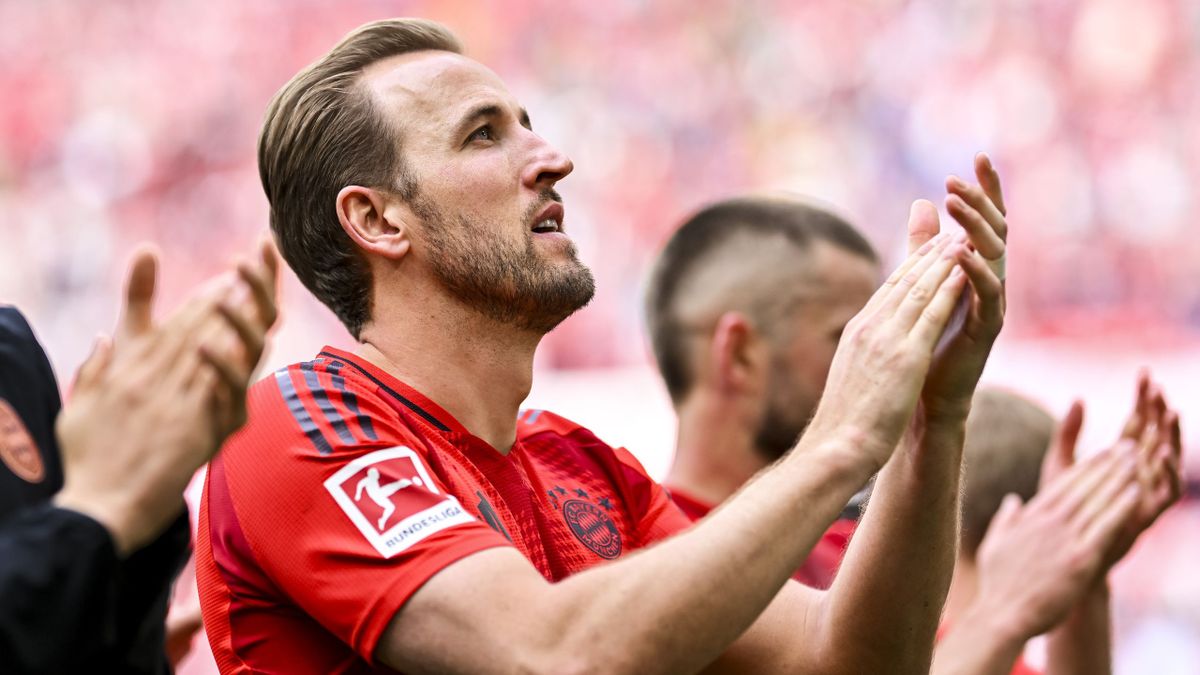 Harry Kane holt nach 15 Saisons und 694 Partien mit dem FC Bayern ...