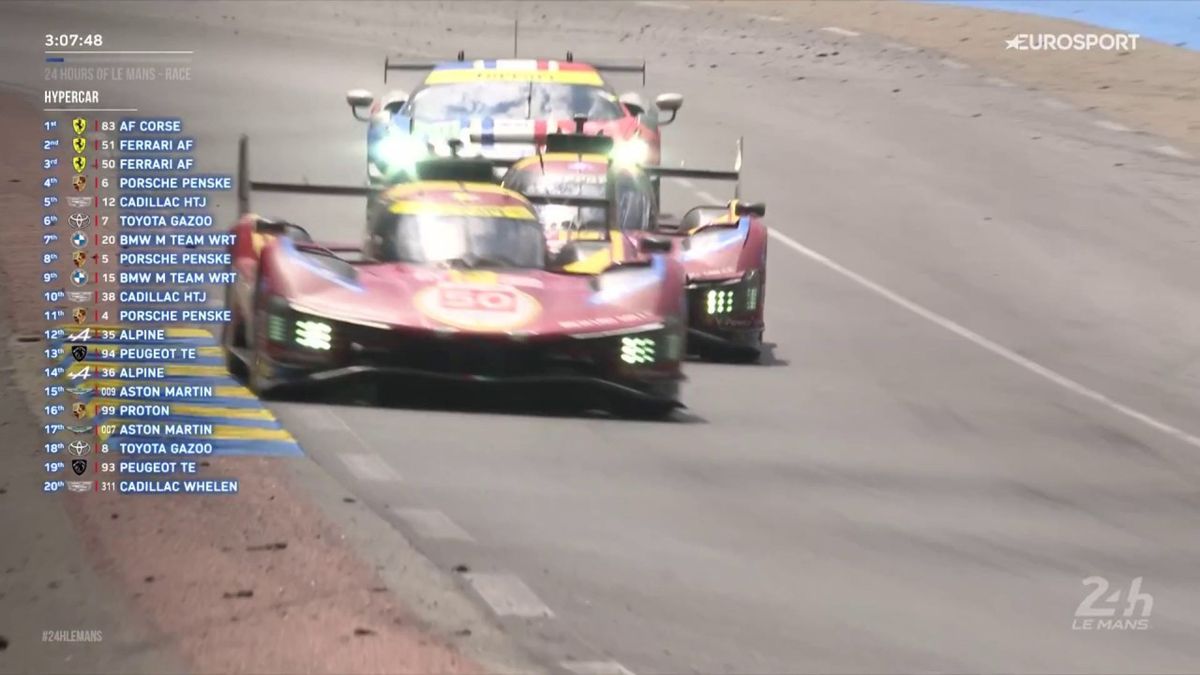 Ferrari, terza vittoria consecutiva a Le Mans! La #83 di Kubica vince ...