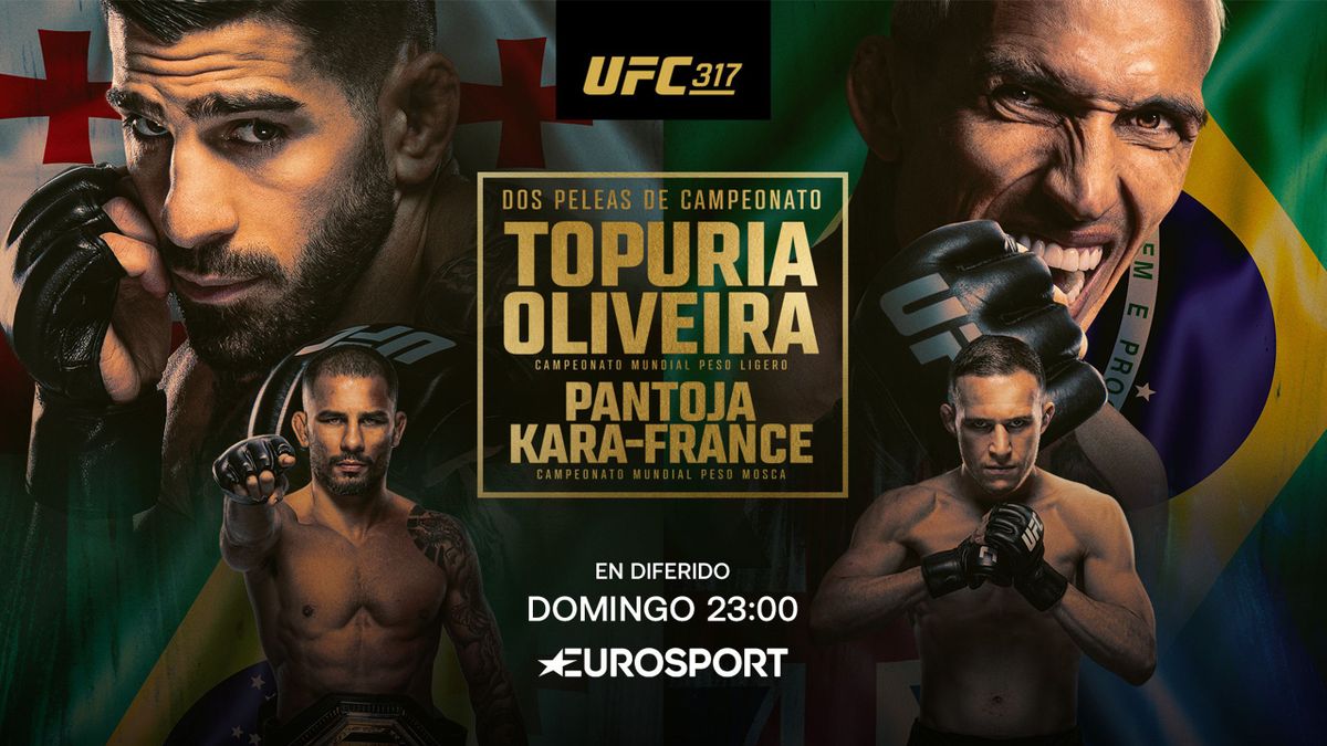 UFC 317 | El último careo entre Topuria y Oliveira: "Verán una de las ...